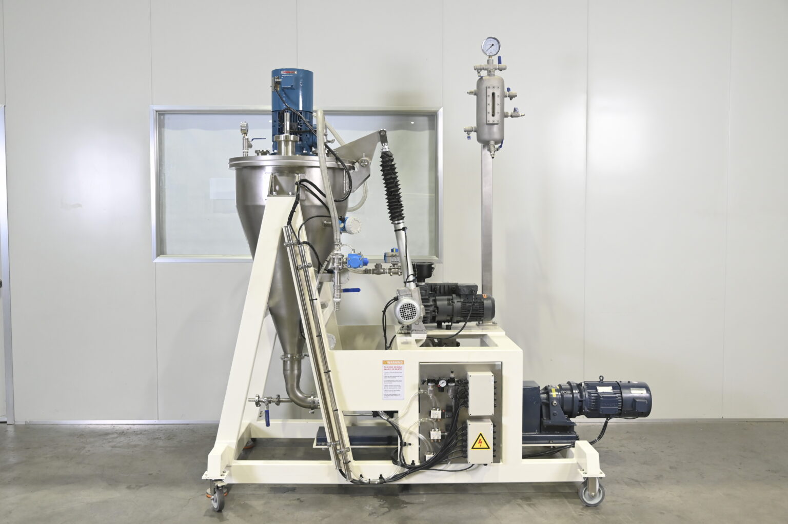 Continuous Deaerators For Deaeration Of Latex - Industrial Mixers