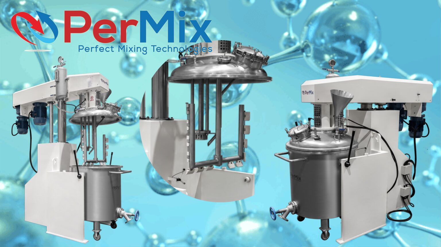 Industrial Mixers Designed For Mixing Polymers Quickly