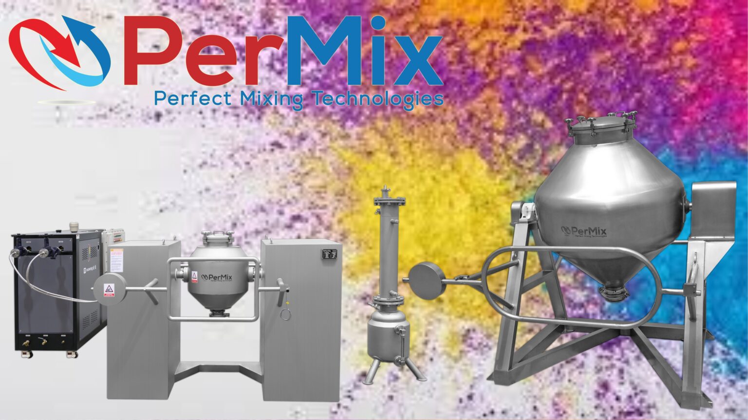 Using Double Cone Mixers To Mix Powders Quickly & Easily