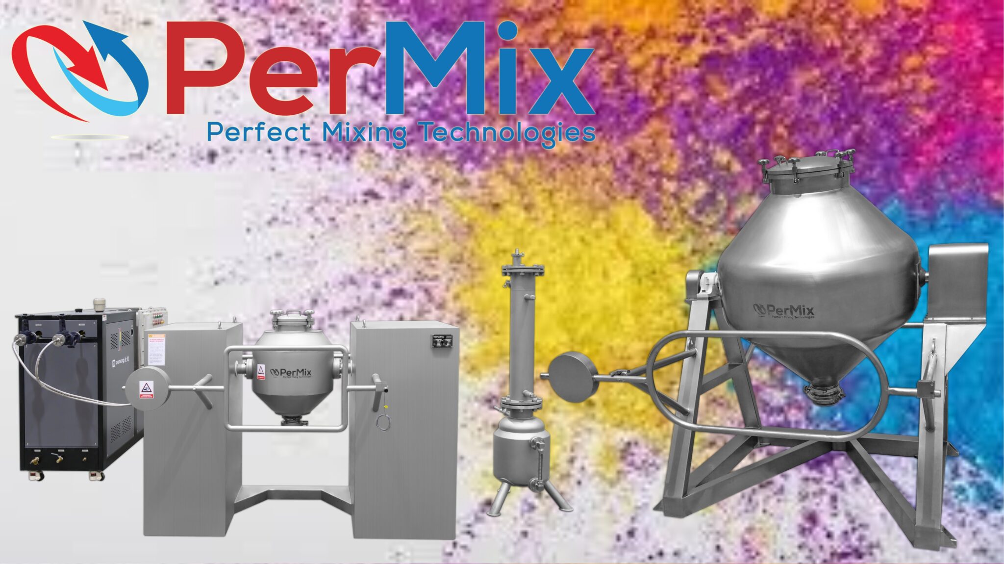 Using Double Cone Mixers To Mix Powders Quickly & Easily