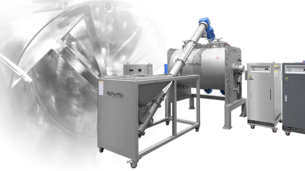 Powder Mixers: Using Steam In Agglomeration Of Powders