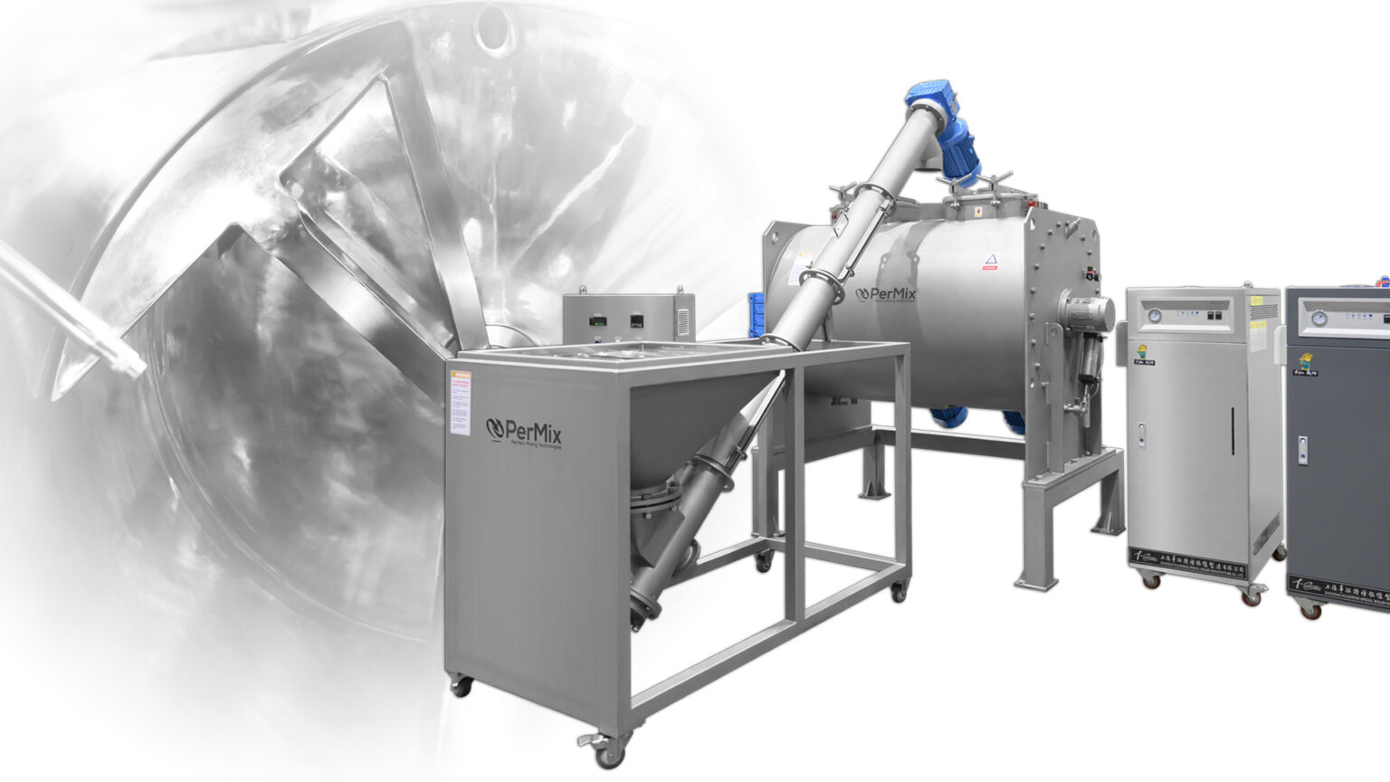 Powder Mixers: Using Steam In Agglomeration Of Powders