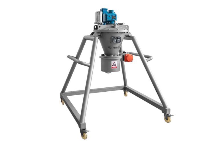 Ribbon Mixers Go Vertical To Save Space In R&D/Labs