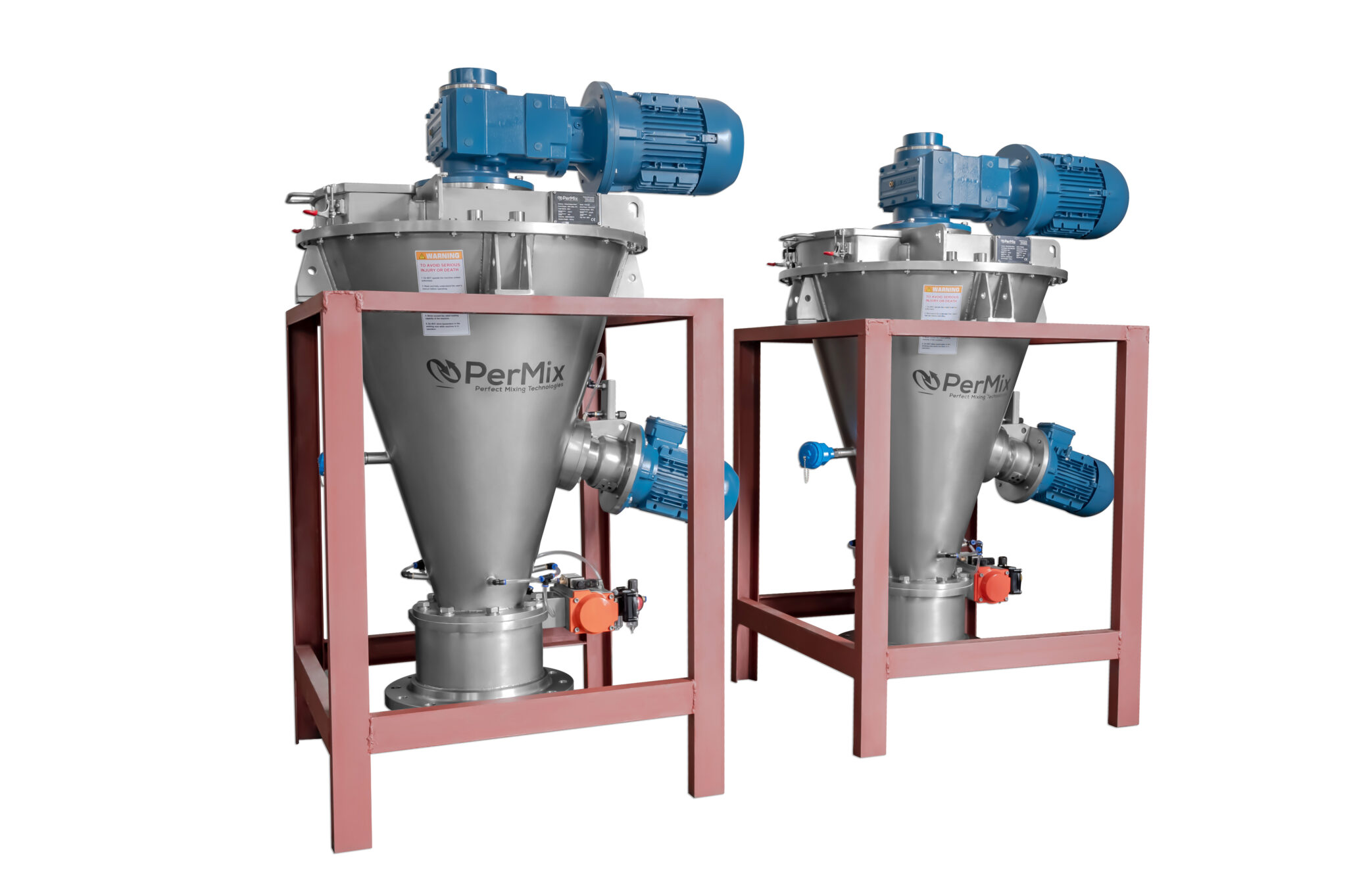 Vertical Ribbon Mixers Engineered For Mixing Powdered Metals