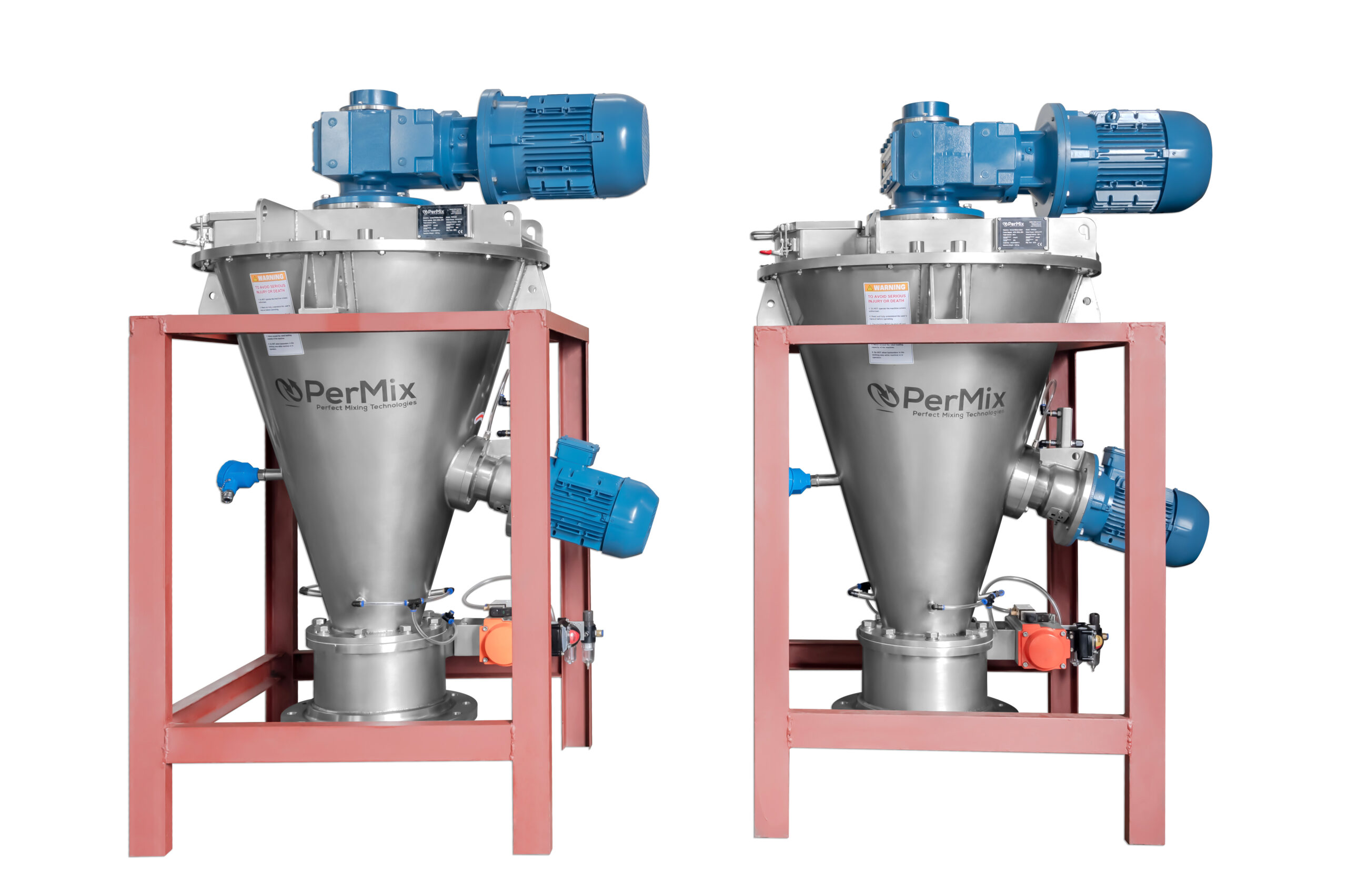 Vertical Ribbon Mixers Engineered For Mixing Powdered Metals