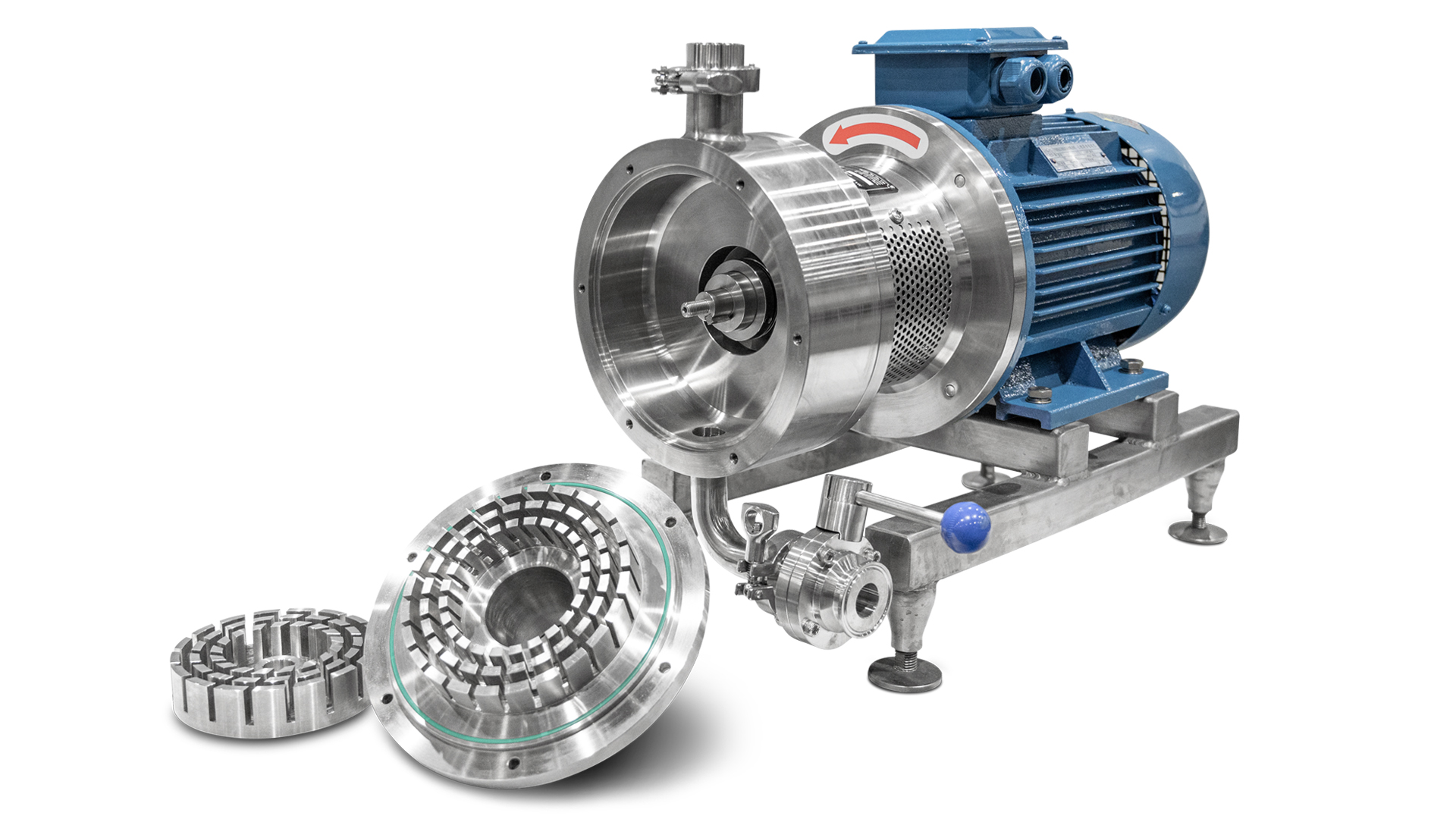 What is the difference between an inline emulsifier and a shear pump?