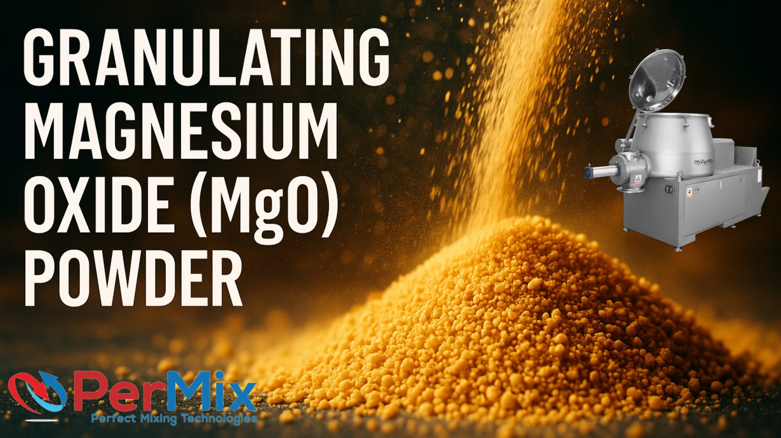 Granulating Magnesium Oxide (MgO) Powder: Challenges, Methods, and ...