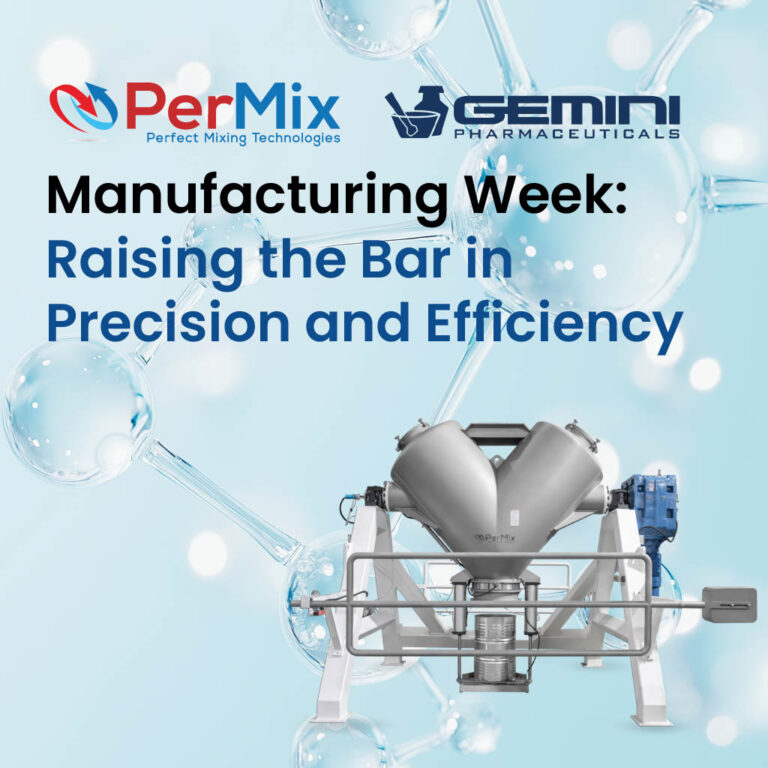 National Manufacturing Week Spotlight: How PerMix Helped Gemini Pharmaceuticals Eliminate Dust ...